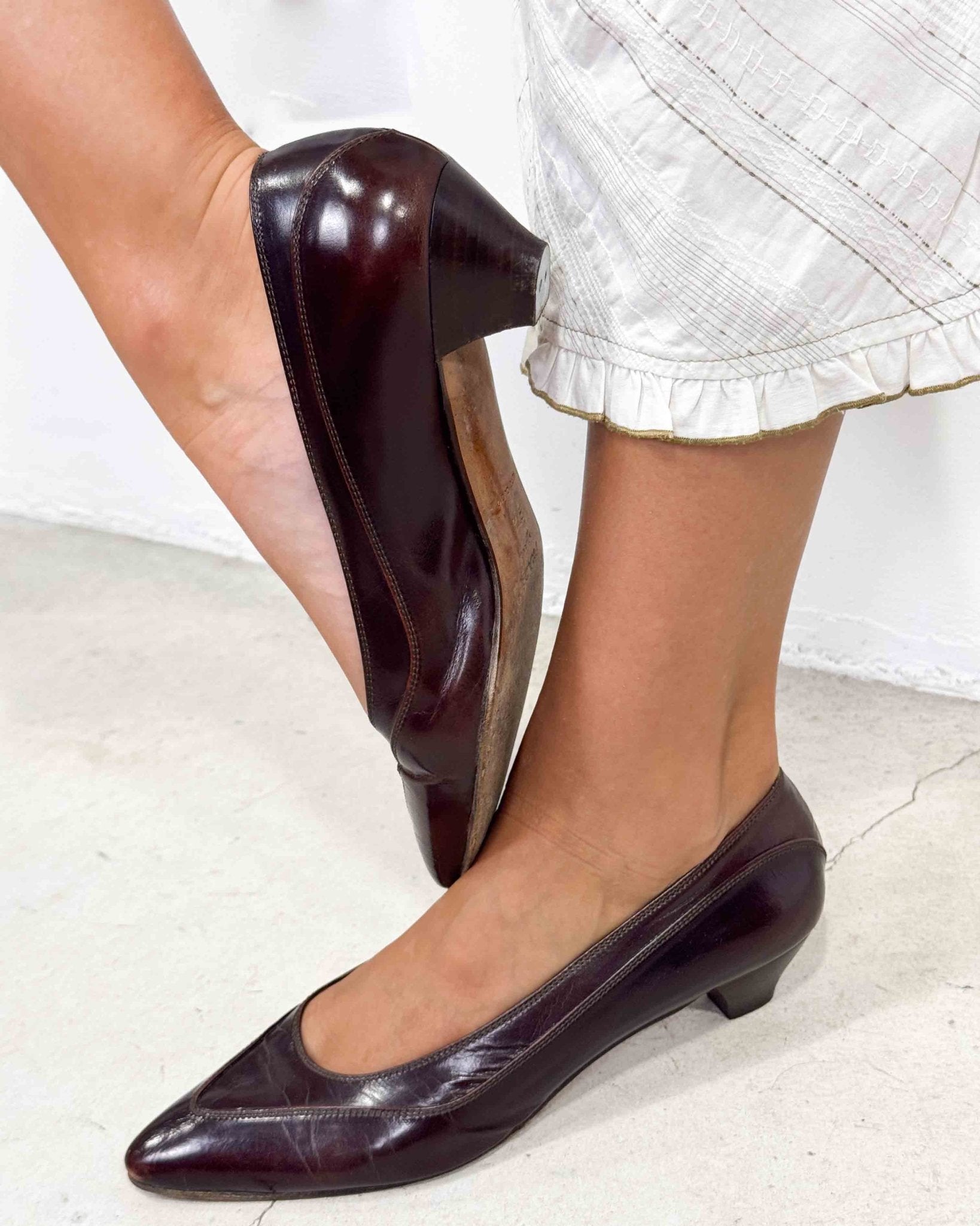 The Yelizabeta pumps by Prada – rig vert