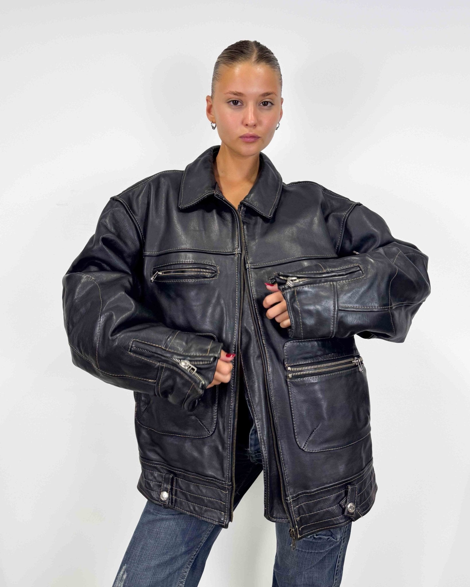 leather jackets – rig vert